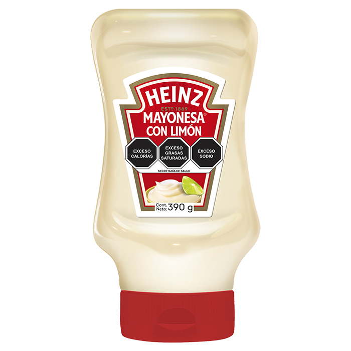 MAYONESA LIMON HEINZ 390G | Avantrade Food Service